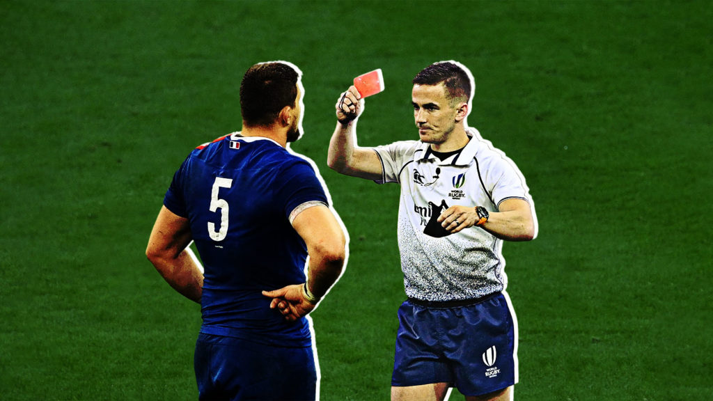 The referee's our saviour