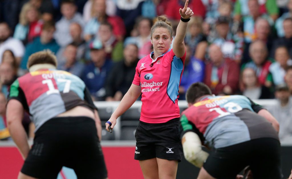 Sara Cox's journey to becoming a history-making referee