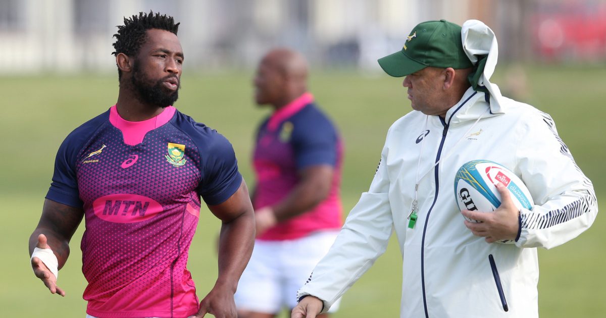 Springboks forward coach wary of Rennie's attacking approach