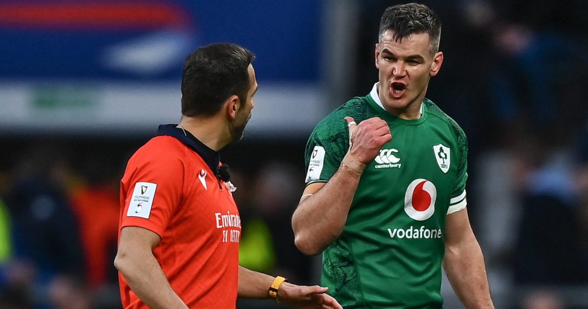 Referee Mathieu Raynal has admitted he got scrums wrong