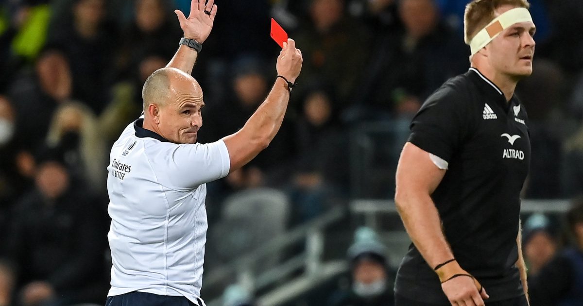 Quickest red cards in rugby union history