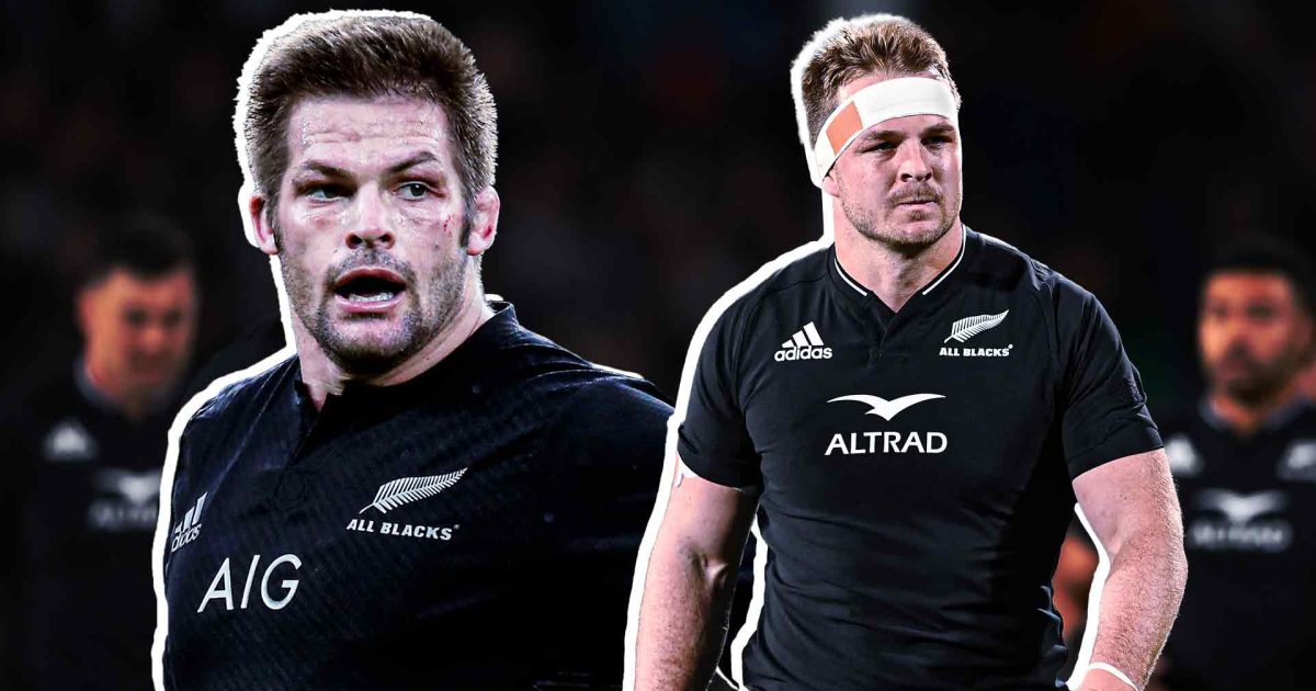 An All Blacks captain shouldn't be leaving the pitch before the job is done