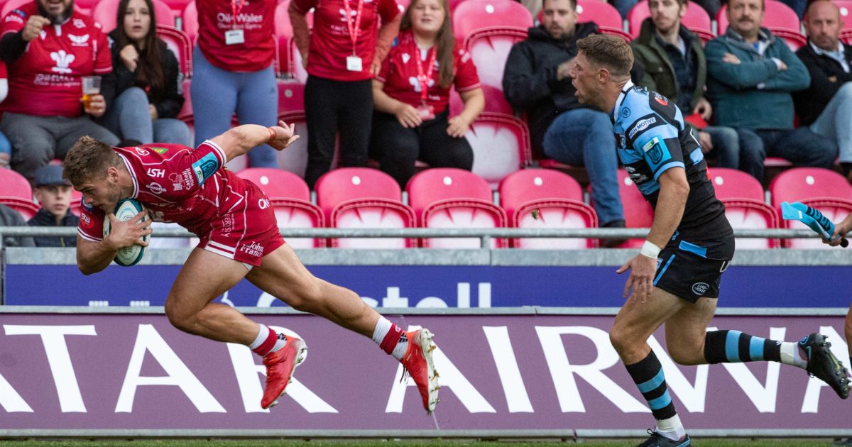 All Black's red card costs Scarlets as Cardiff pinch Welsh derby