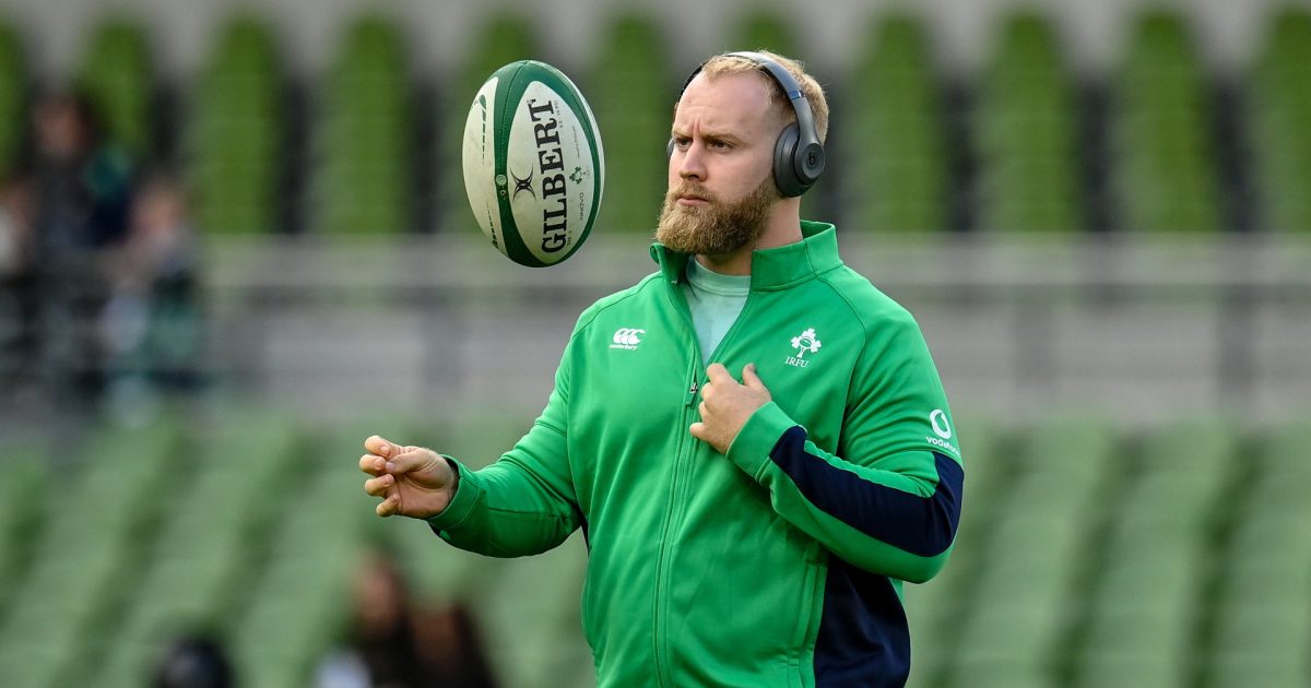 Ireland prop Jeremy Loughman has unorthodox initiation song teed up