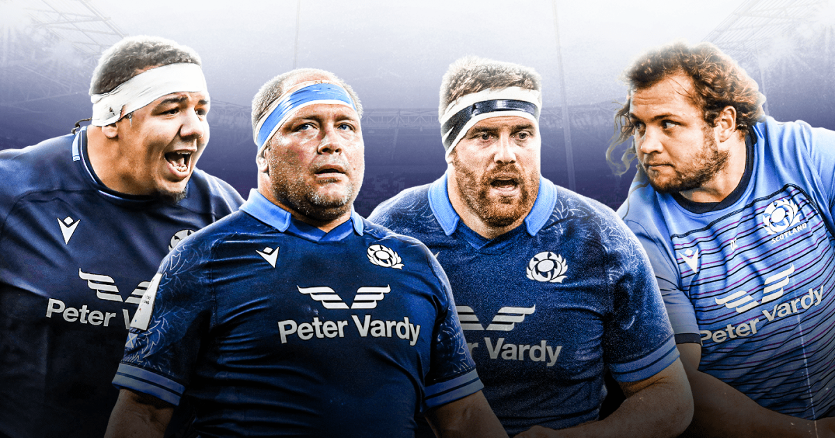 Why do Scotland struggle to breed homegrown props?