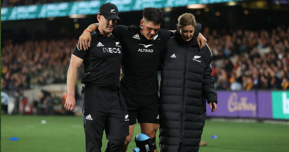 ‘No real rush’: Injured All Black Quinn Tupaea shares injury update
