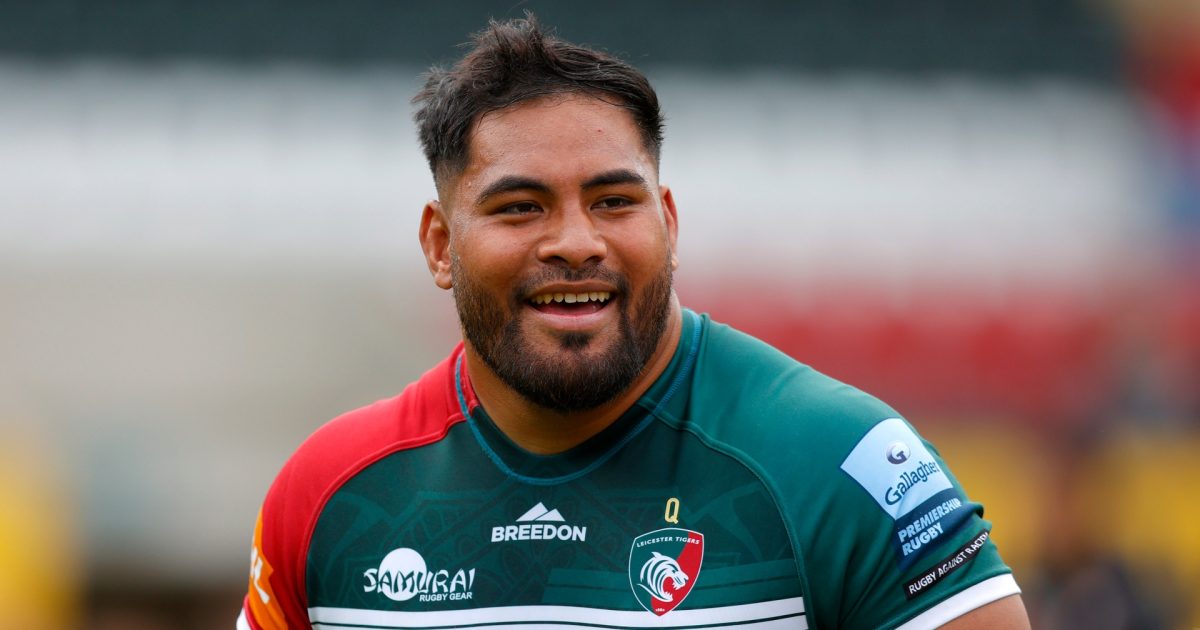 Nephi Leatigaga has left Leicester with immediate effect