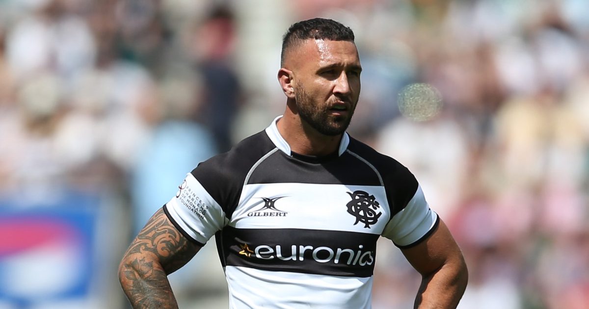 Quade Cooper reveals double setback after 'amazing' Barbarians week