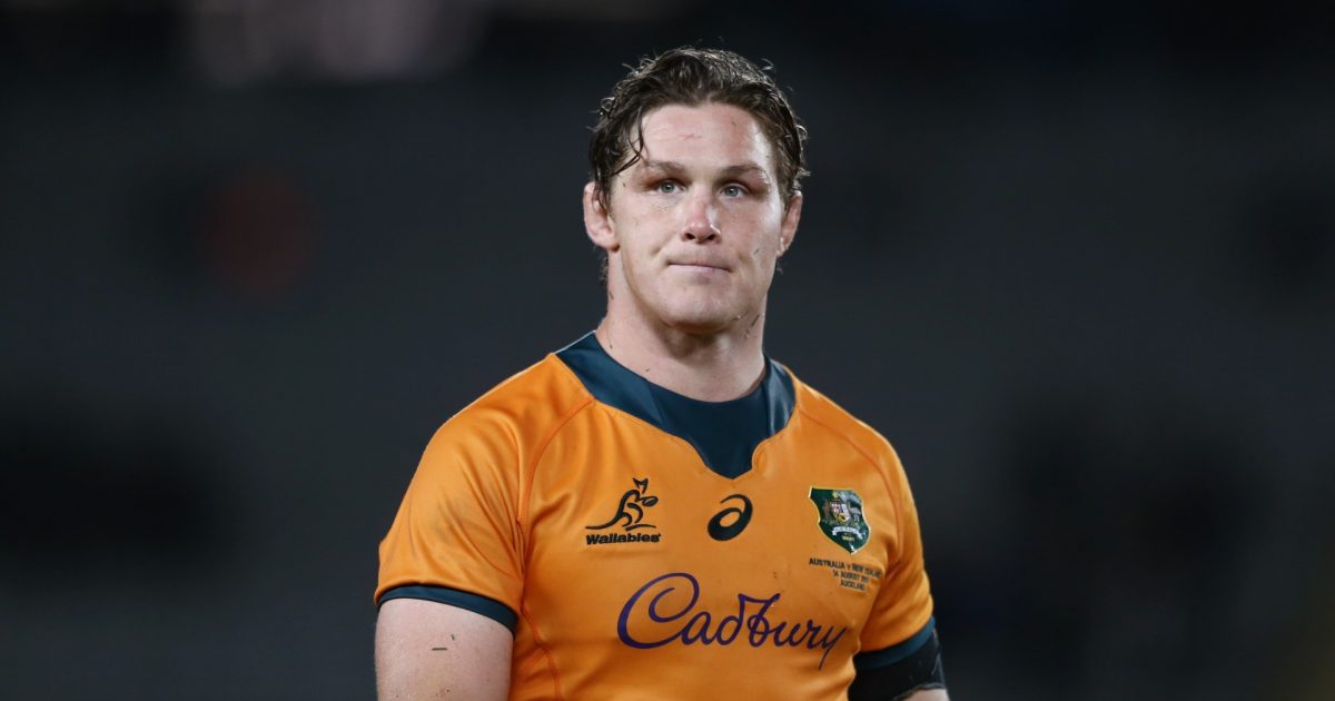 Injured Wallaby Michael Hooper on his chances of playing in Bledisloe I