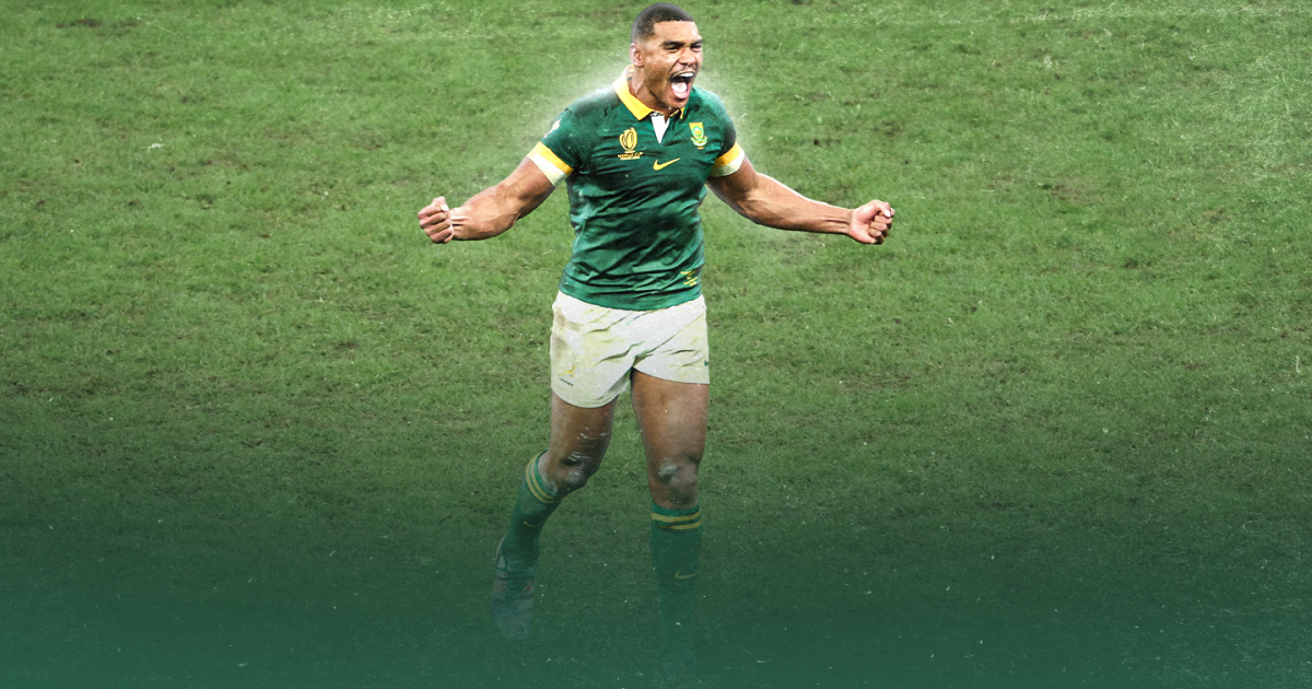 How Damian Willemse produced the World Cup's iconic image