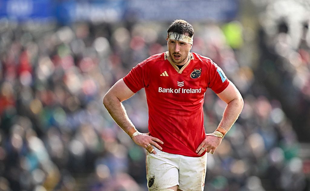 Ireland call-up injury cover for Munster star Tom Ahern