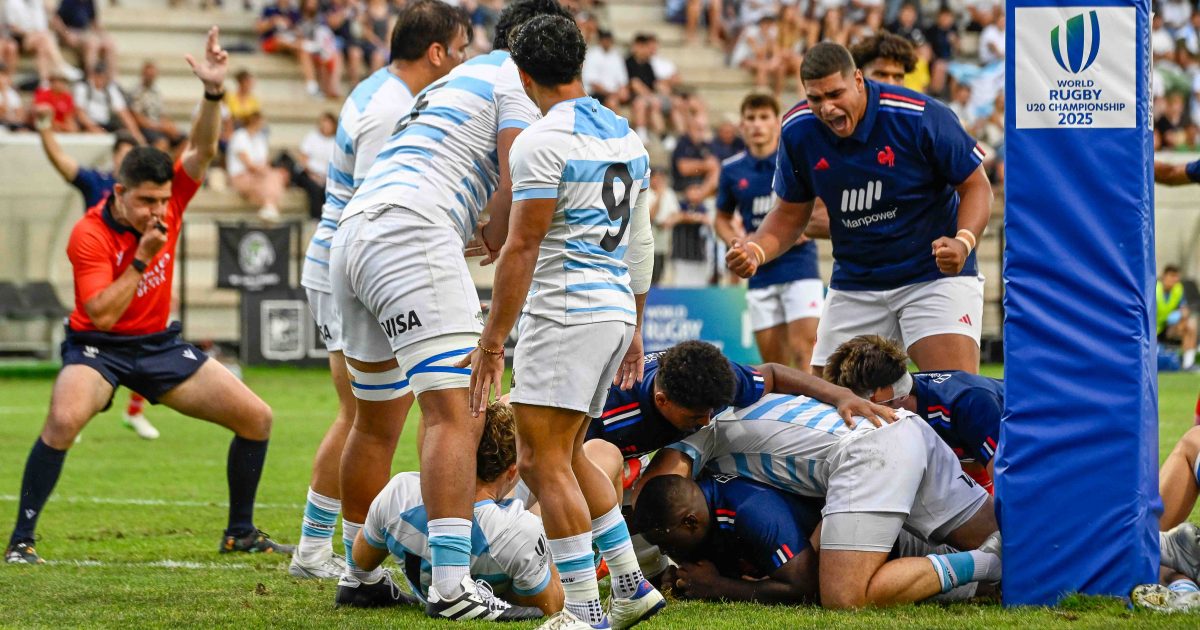 Résultat et stats du match pour la 3e place (U20) France vs. Argentine