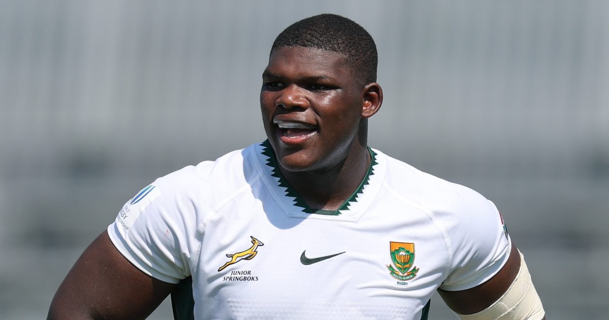 'Big men': England U20 scrum coach Nathan Catt verdict on Junior Boks