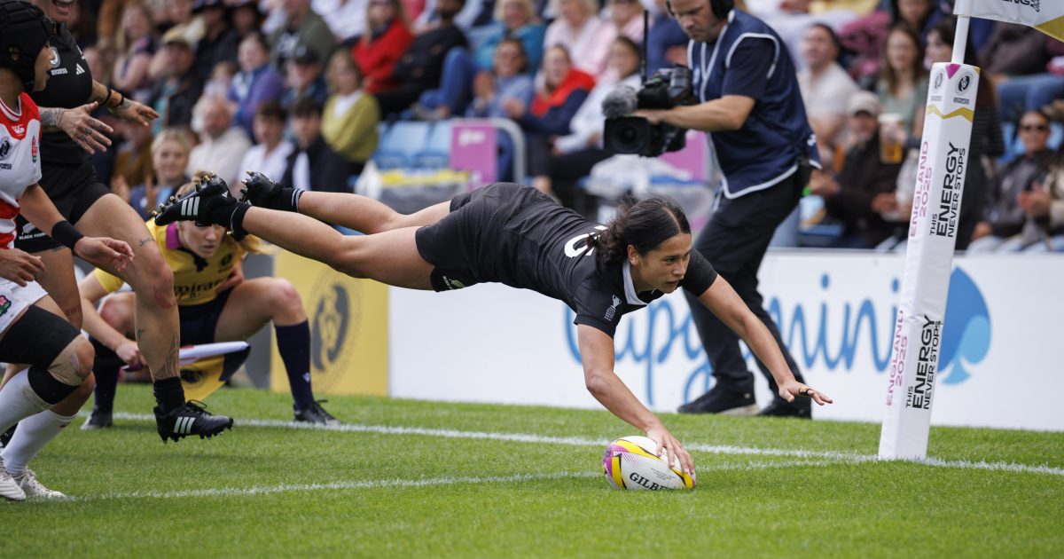 Black Ferns great praises 18-year-old try machine Braxton Sorensen-McGee