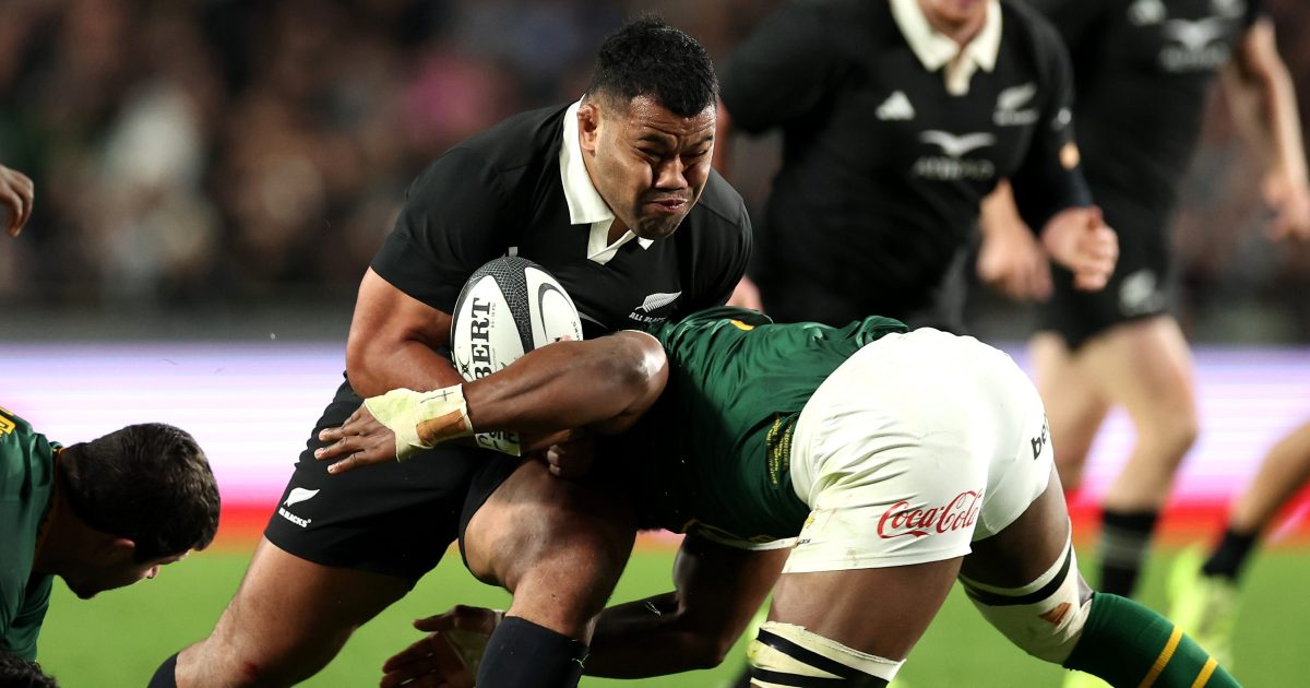 All Blacks player ratings vs Springboks | 2025 Rugby Championship