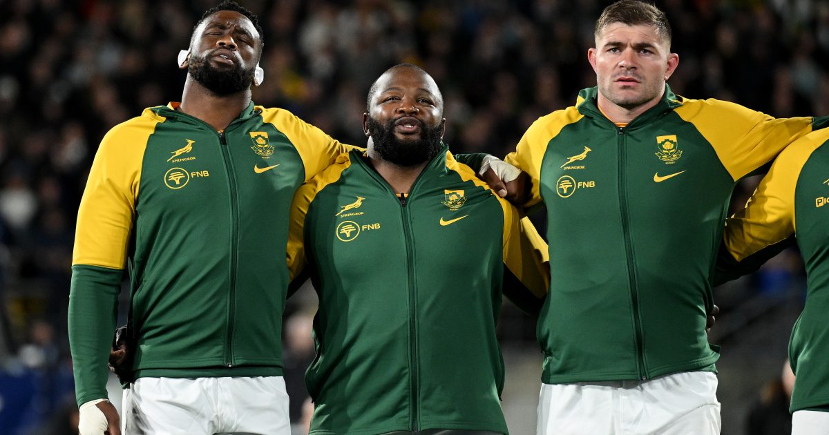 Ox Nche de retour : la compo des Springboks pour la dernière journée ...