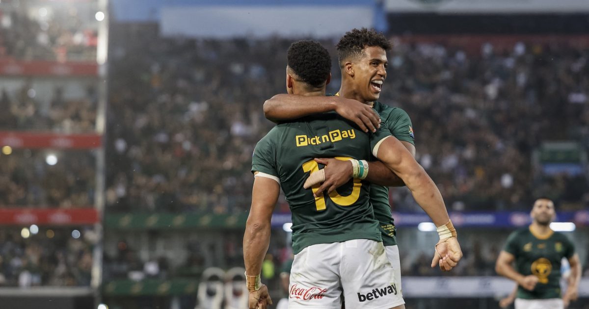 Rugby Championship : Feinberg-Mngomezulu illumine la large victoire sud ...