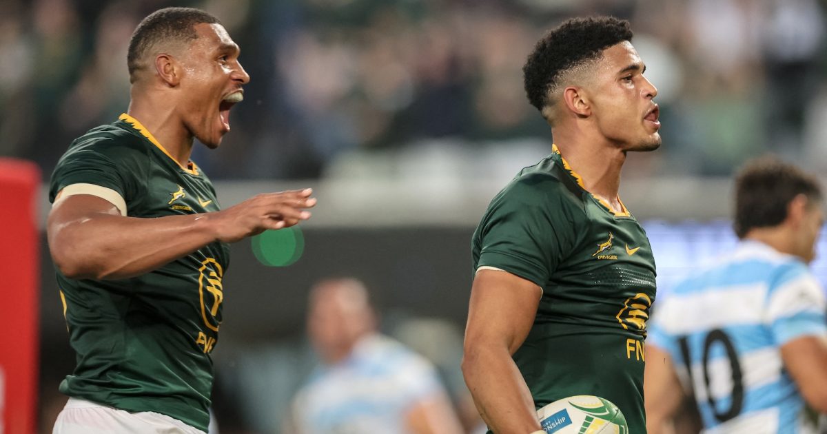 Springboks player ratings vs Argentina | 2025 Rugby Championship