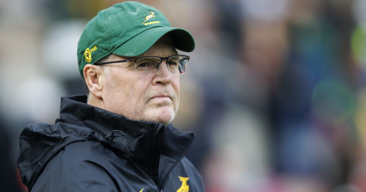 Rassie Erasmus agrees with rugby world that 'lucky' Bok got away with one