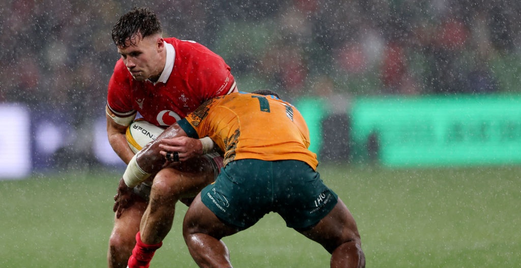 6'5, 117kg Wales backline giant Mason Grady told to focus on new position