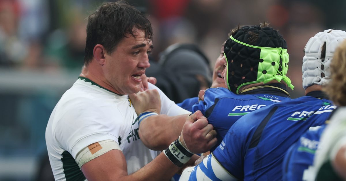 Crisis averted for Springboks after Franco Mostert hearing