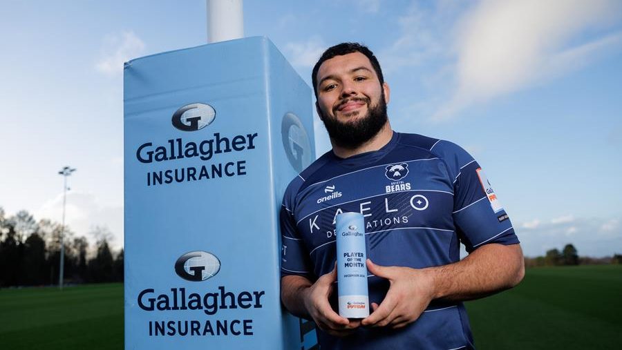 Ellis Genge wins Gallagher PREM Player of the Month award