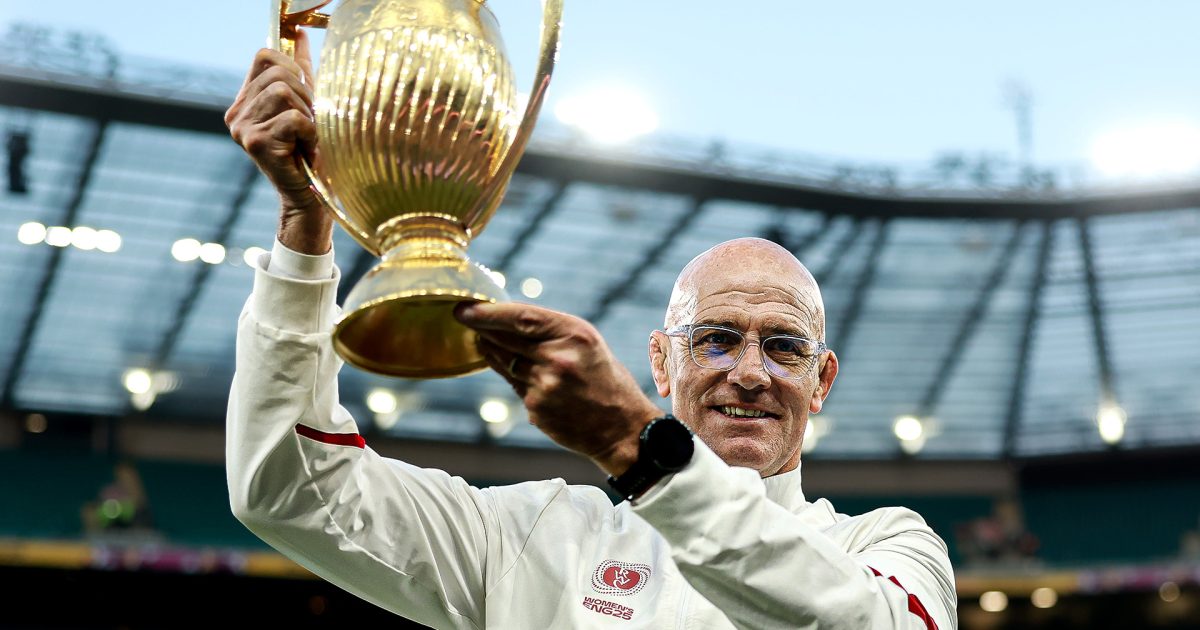 John Mitchell signs long-term contract with World Cup winning Red Roses