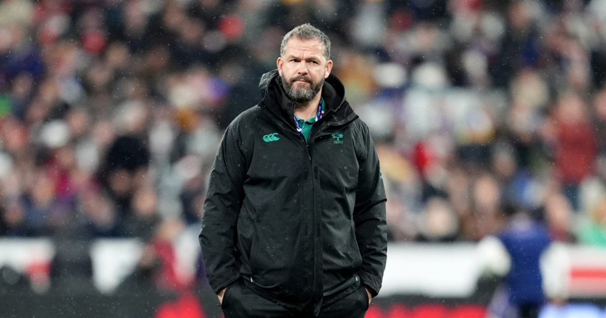 Por qué Andy Farrell está "muy feliz" en medio del "examen de ...