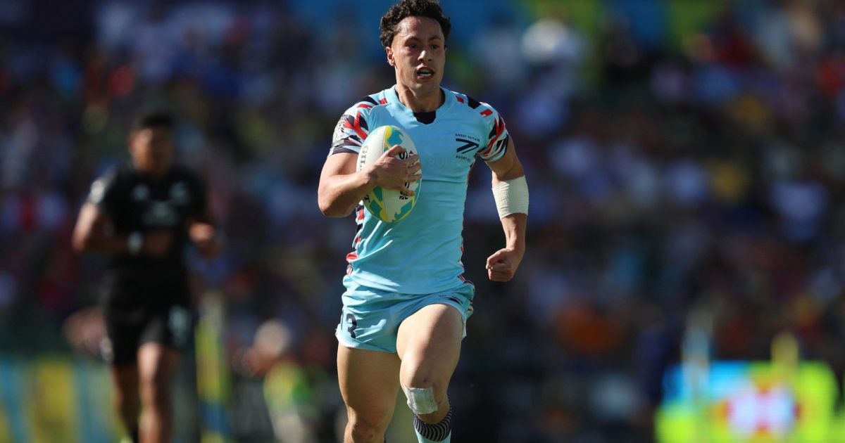 Lloyd-Gilmour scores three as Great Britain shock All Blacks Sevens