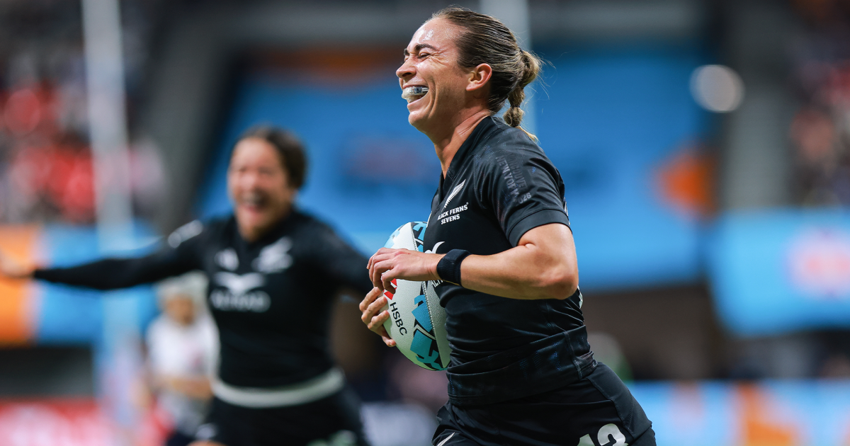 Jorja Miller anota el try número 100 del SVNS y los All Blacks Sevens ...