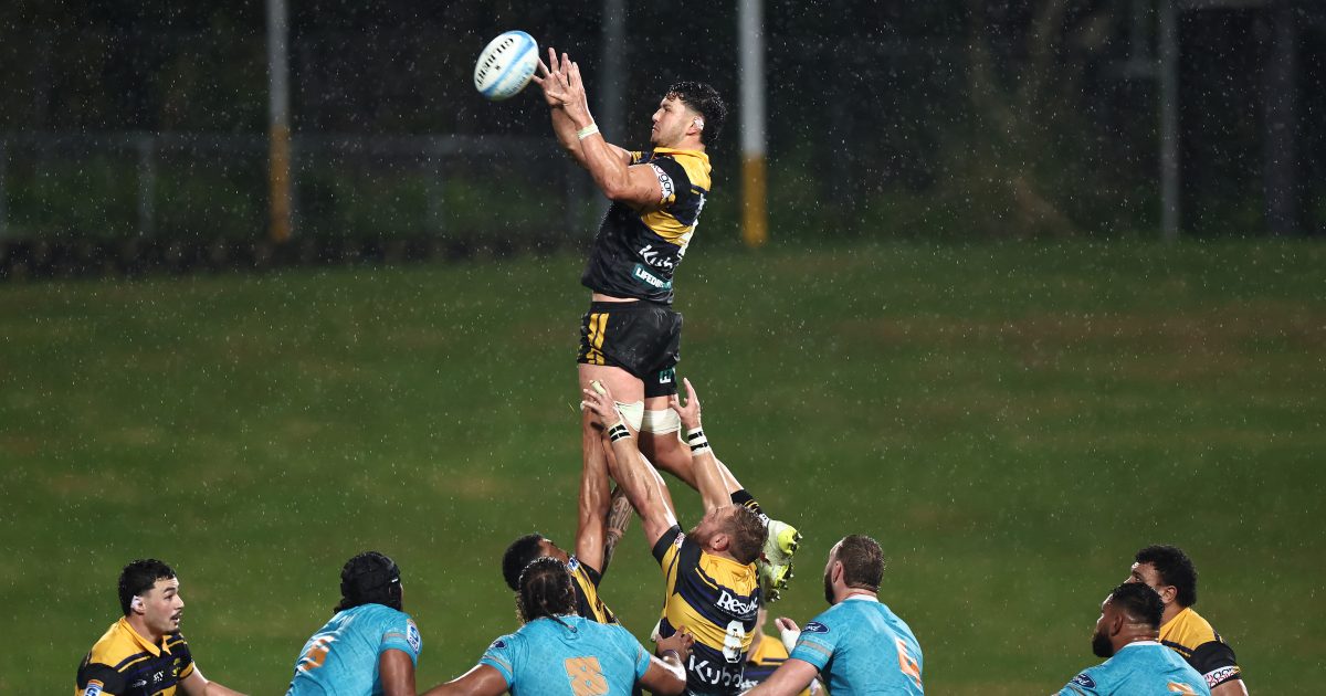 Josh Moorby scores four in sodden Hurricanes romp over Moana Pasifika